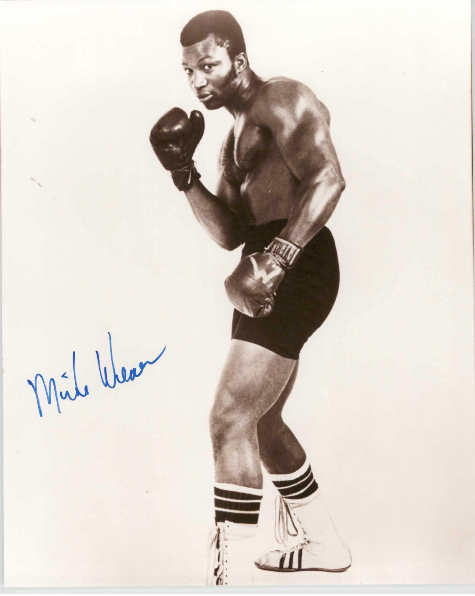 Mike Weaver Signed Autographed Glossy 8x10 Photo COA Matching Holograms ...
