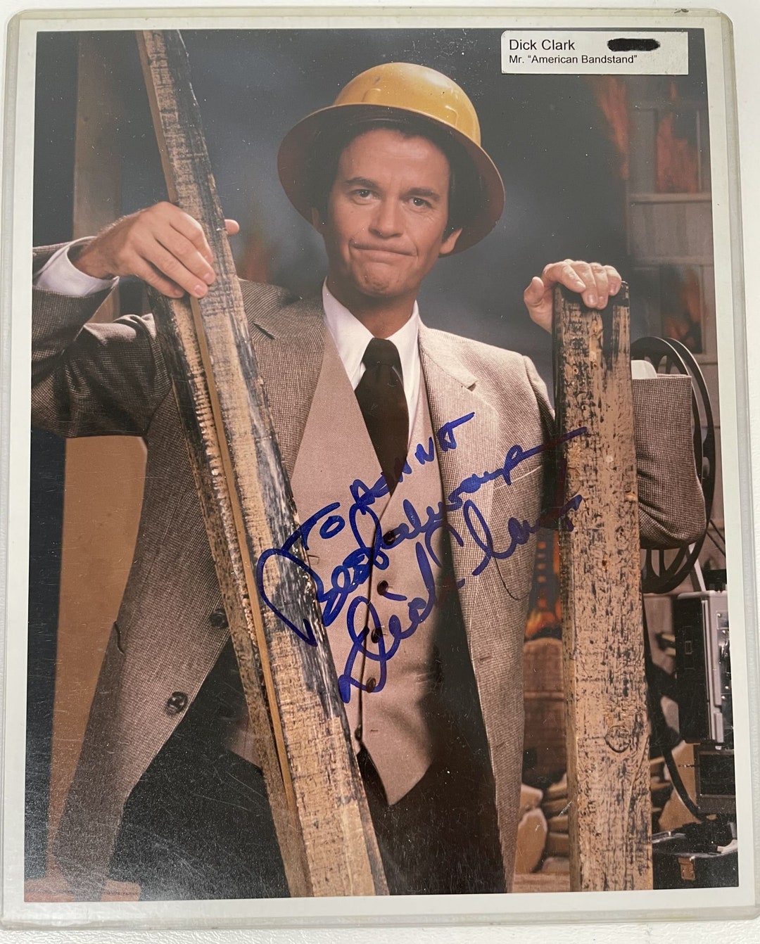 Dick Clark d. 2012 Signed Autographed Glossy 8x10 Photo COA Matching ...