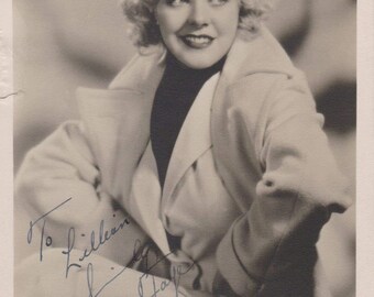 Ruby Keeler d. 1993 Signed Autographed Vintage 5x7 Photo COA Matching ...