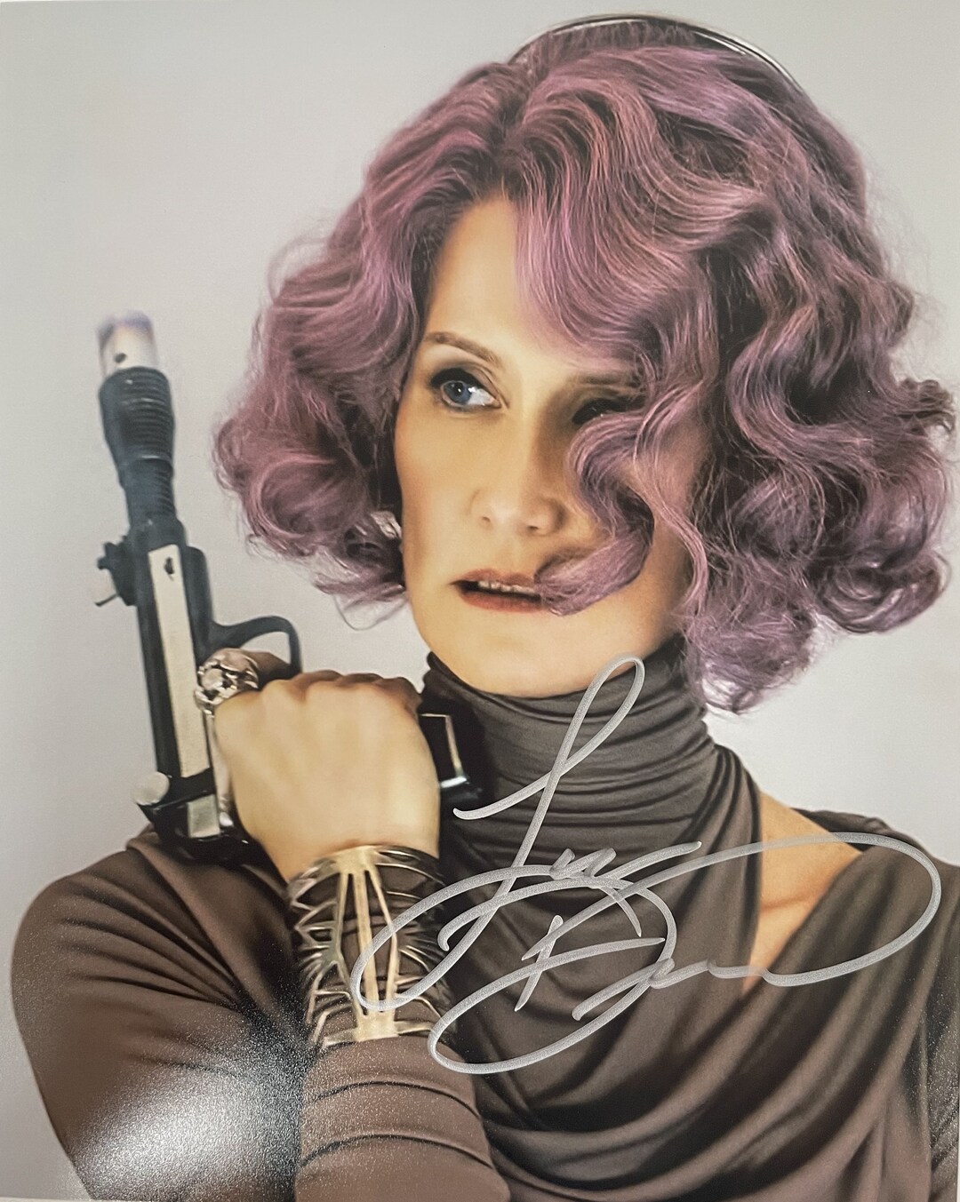 Laura Dern Signed Autographed star Wars Glossy - Etsy