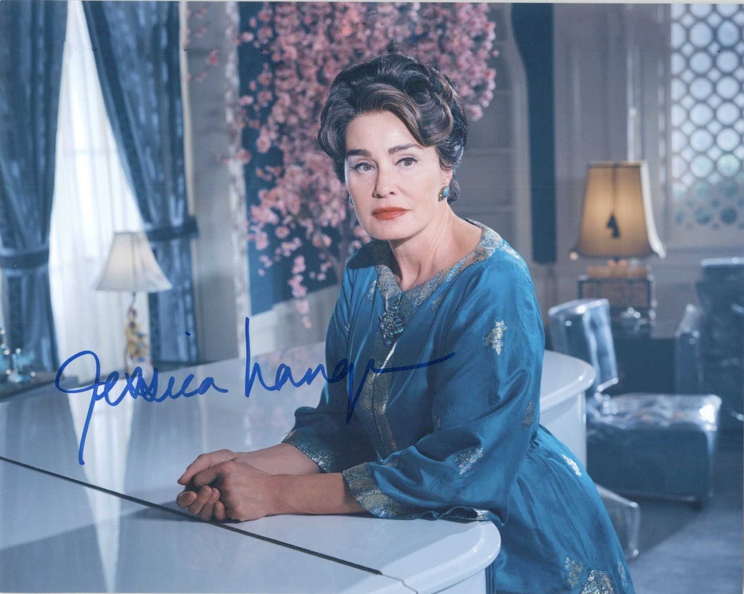 Jessica Lange Signed Autographed feud Glossy 8x10 Photo COA Matching ...