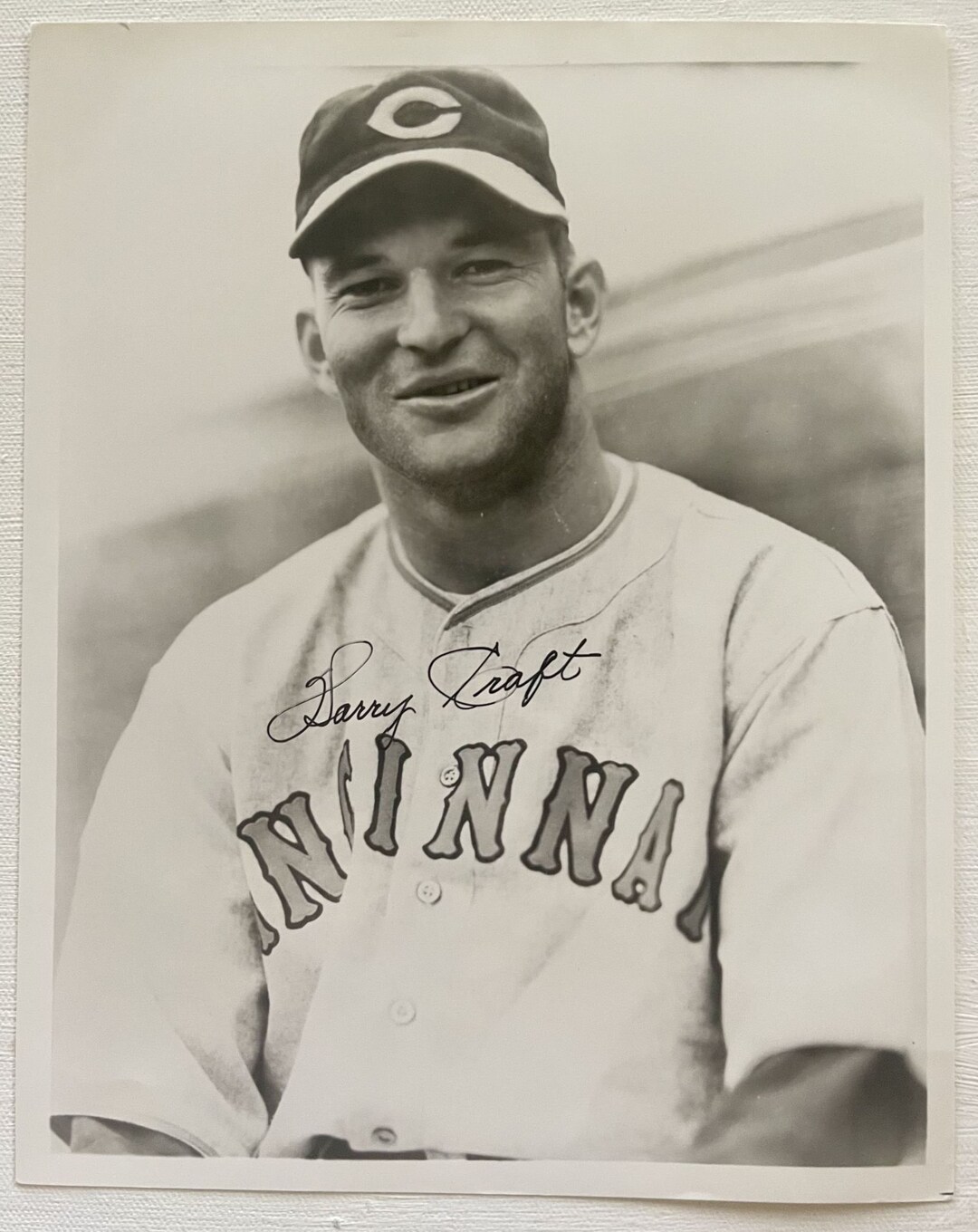 Harry Craft d. 1995 Signed Autographed Vintage Glossy 8x10 Photo ...