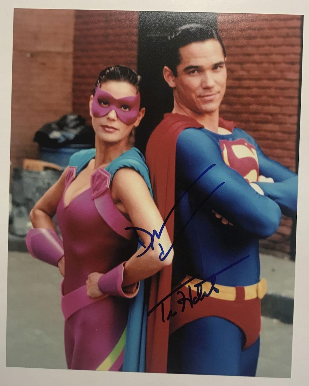 Teri Hatcher & Dean Cain Signed Autographed lois and Clark Glossy 8x10 ...