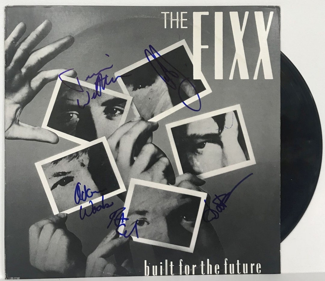 The Fixx Band Signed Autographed "built for the Future" Record Album ...
