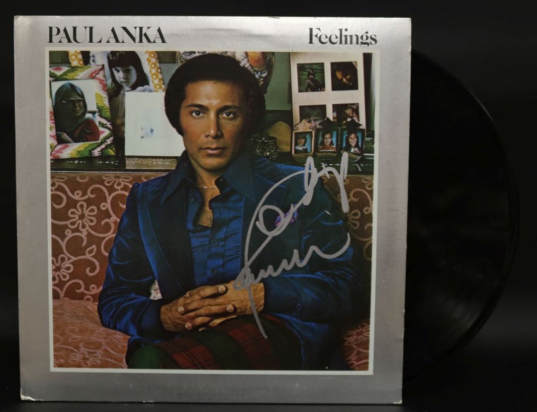 Paul Anka Signed Autographed feelings Record Album Lifetime COA - Etsy