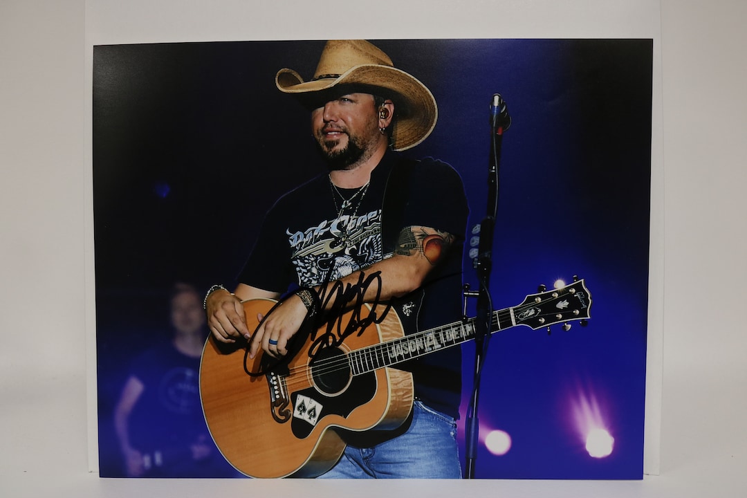 Jason Aldean Signed Autographed Glossy 11x14 Photo - COA Matching ...