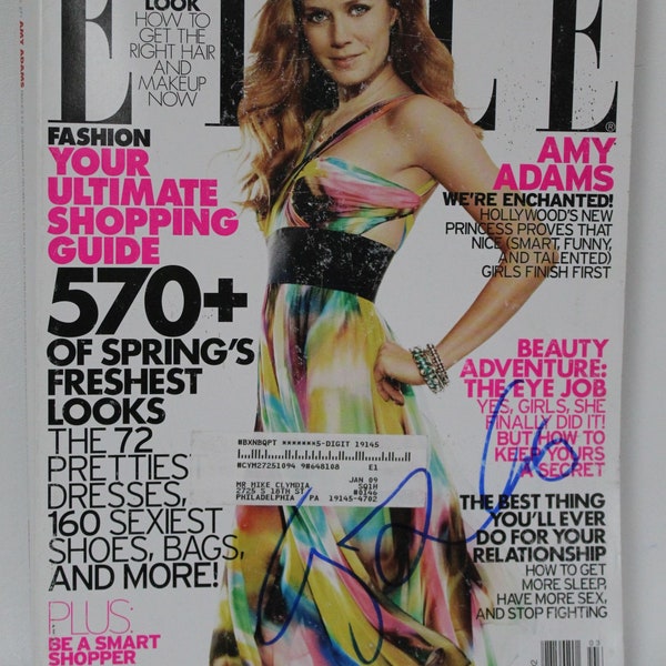Amy Adams Signed Photo - Etsy