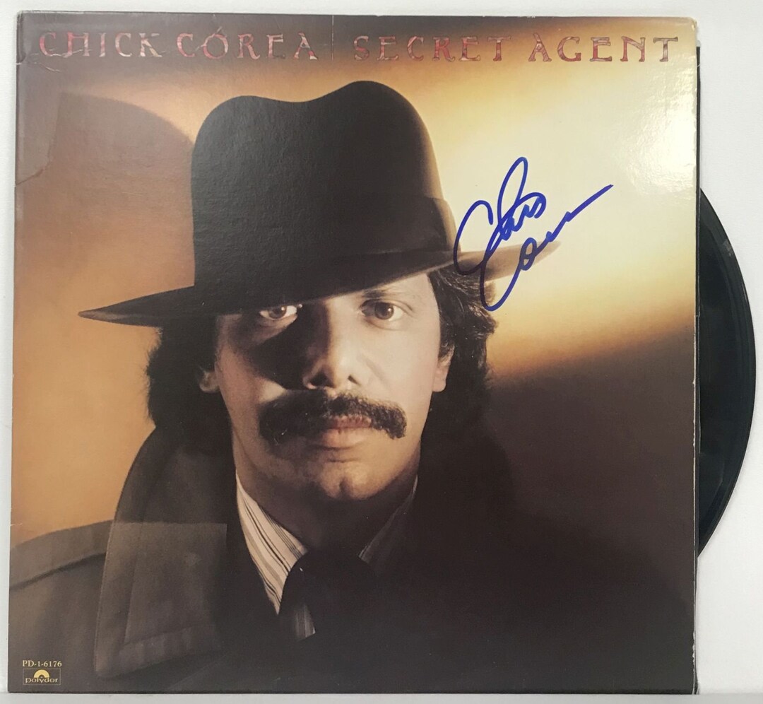 Chick Corea Signed Autographed "secret Agent" Record Album - Lifetime ...