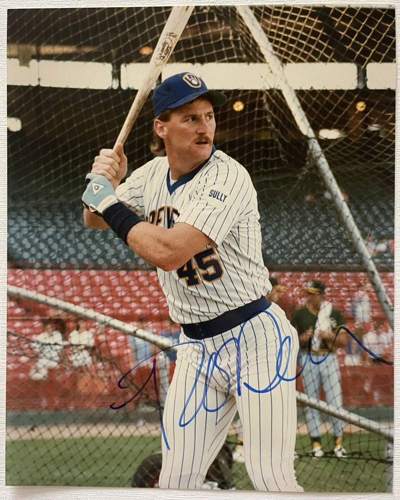 Rob Deer Signed Autographed Glossy 8x10 Photo Milwaukee Brewers - Etsy
