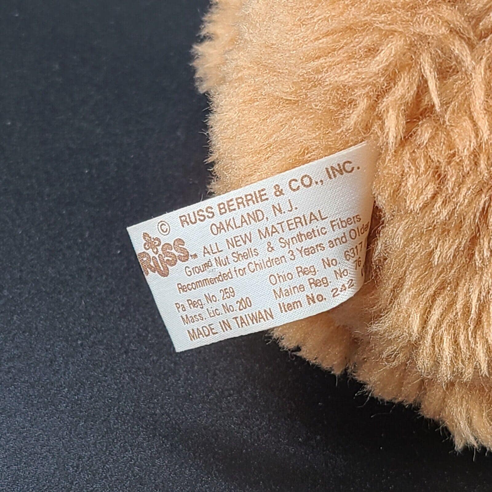 Vintage Russ Berrie Baby Gonga Monkey Gorilla Plush Thumb Sucker - Etsy