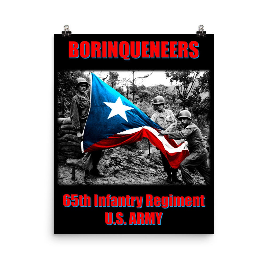 Cartel de Borinqueneers, Arte Mural de Puerto Rico, Boricua, Taino ...