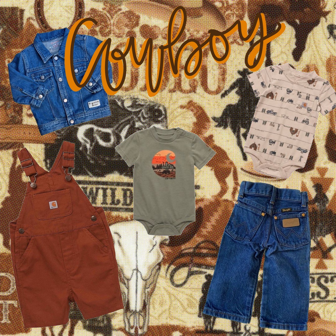 Kids Cowboy Thrift Bundle - Etsy