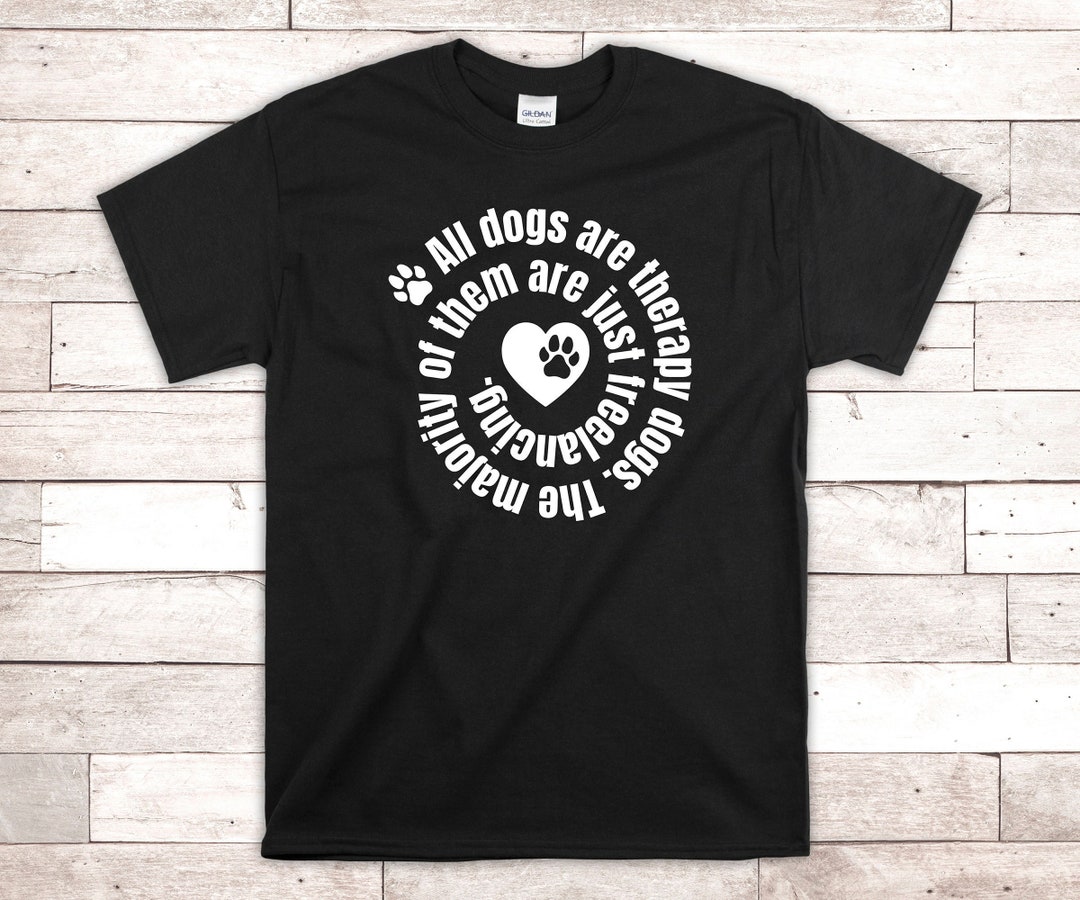 Therapy Dogs T-shirt ~ Short Sleeve or Long Sleeve - Etsy