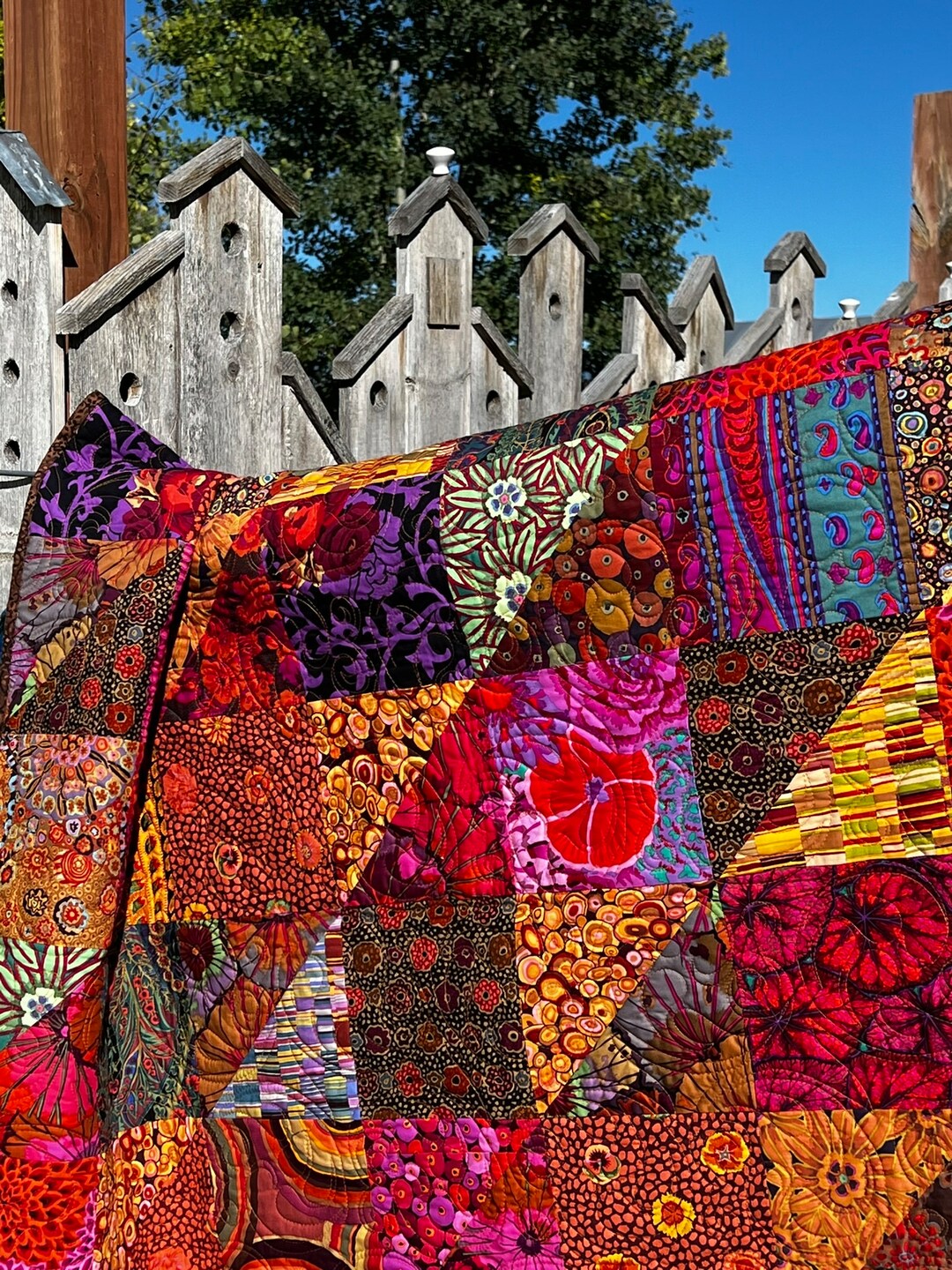 Half and Half Quilt - Etsy