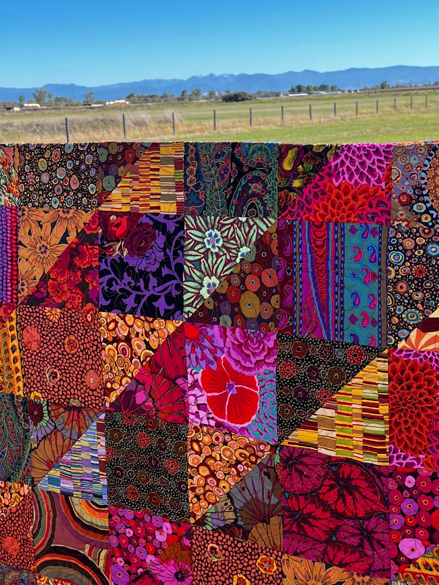 Half and Half Quilt - Etsy