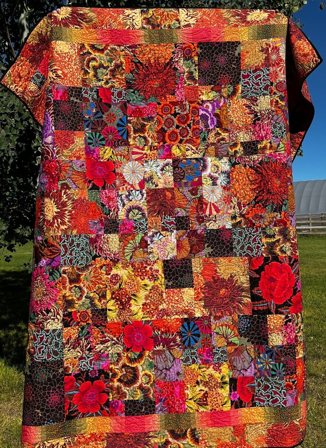 Golden Glow Quilt - Etsy