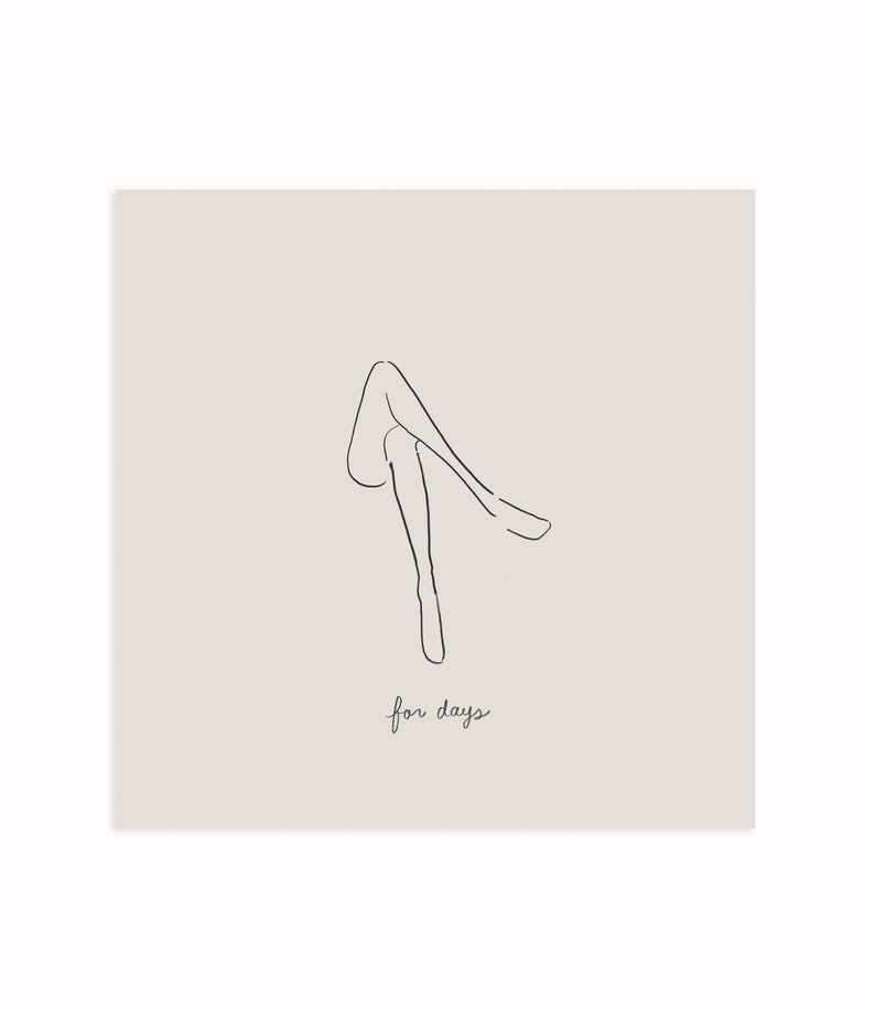 Legs Art Print - Etsy