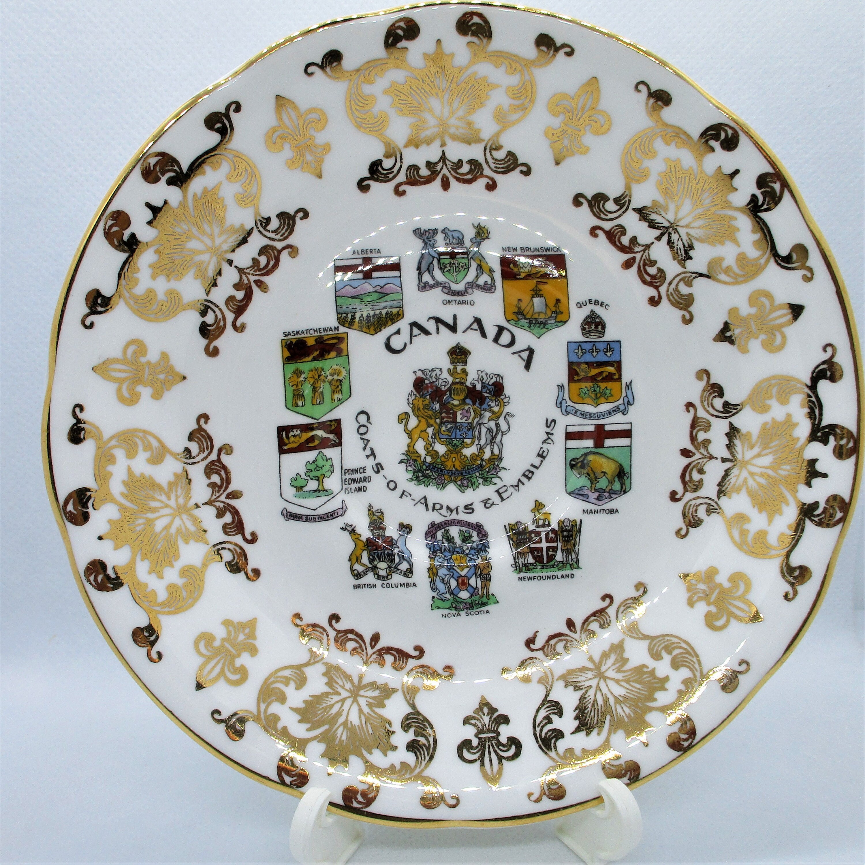 Paragon Canada Coat of Arms Emblems Provincial Teacup and | Etsy