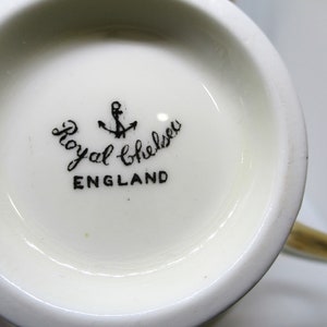 Vintage Chelsey Teacup and Saucer. Bone China. England - Etsy