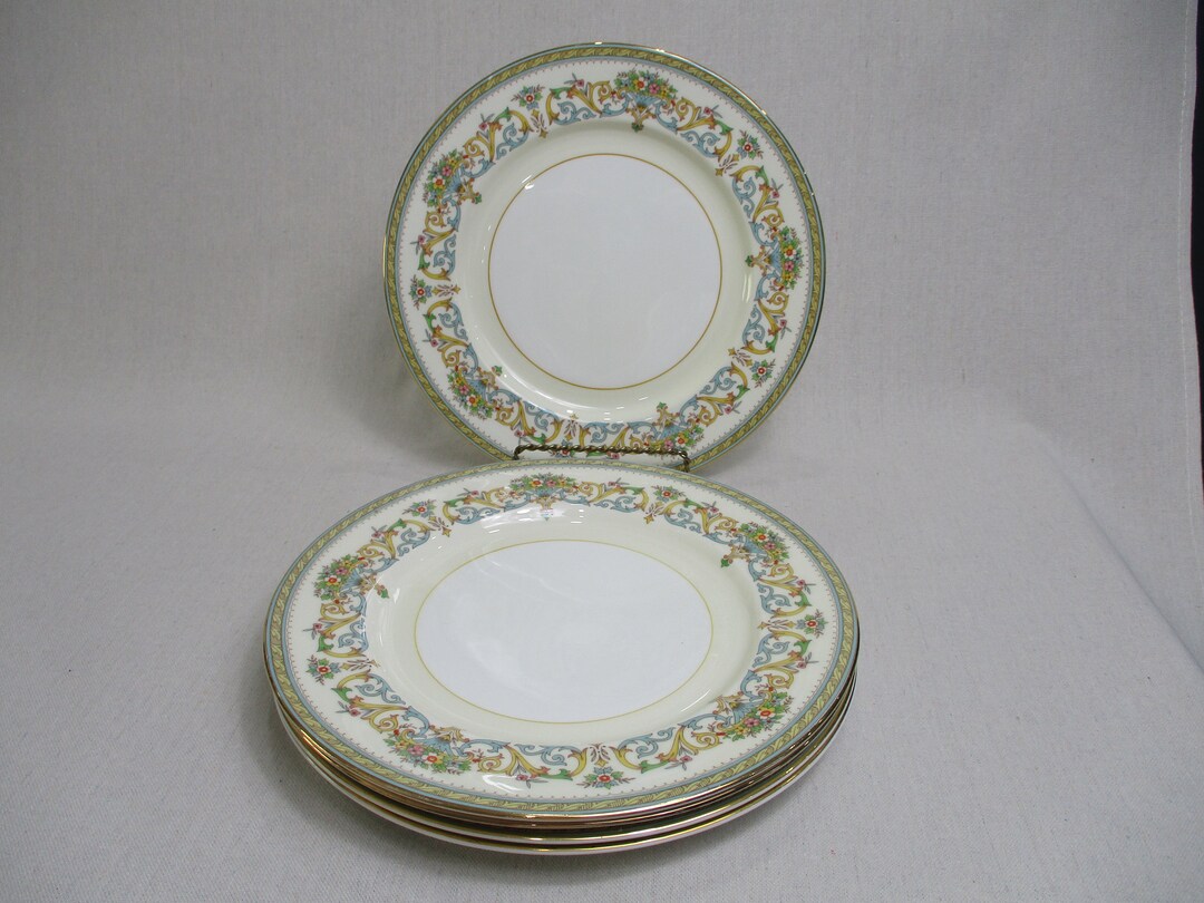 Vintage Aynsley Henley Set of 5 Cake Plates. Bone China. Mint Condition ...