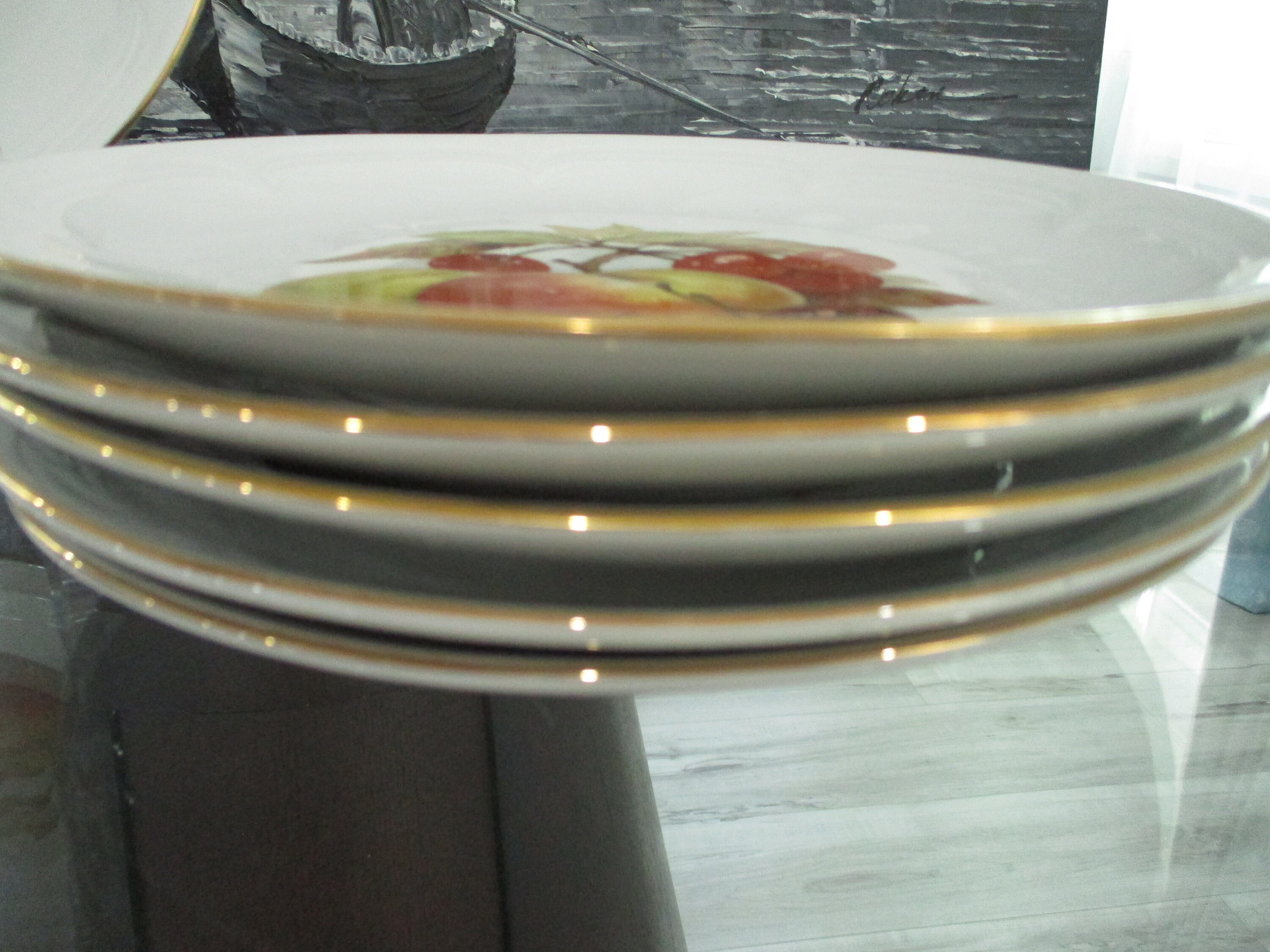 Vintage Set of 6 Kahla Plates. Fruit Motive Plates. Germany. - Etsy