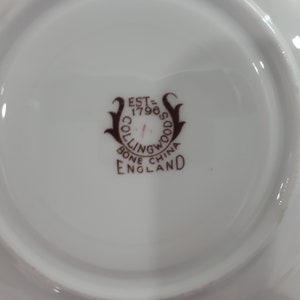 Vintage Collingwood Dinnerware Set With the Roses Pattern. Bone China ...