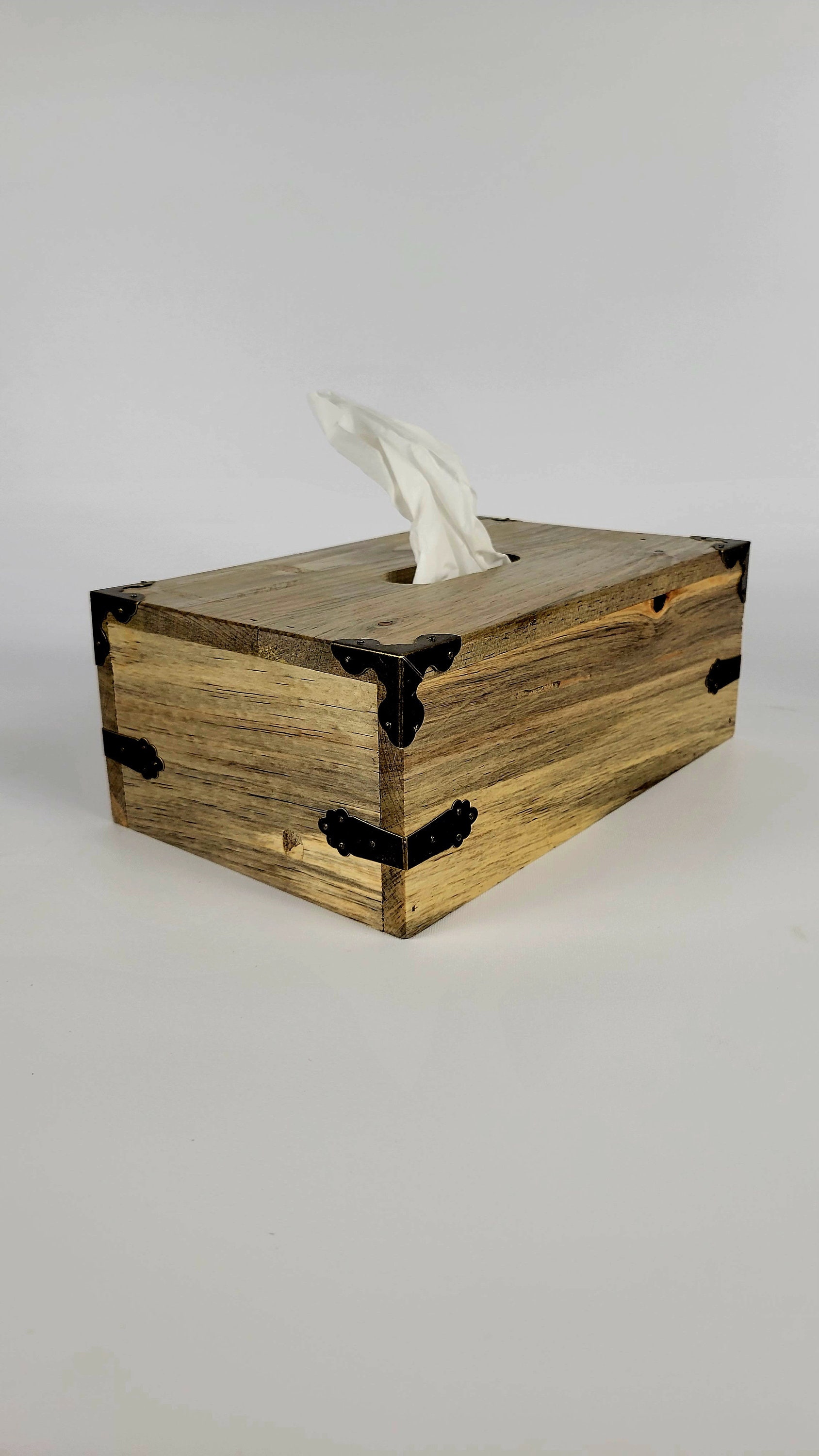 Wooden Tissue Box Cover Made From Colorado Beetle Kill Pine and ...