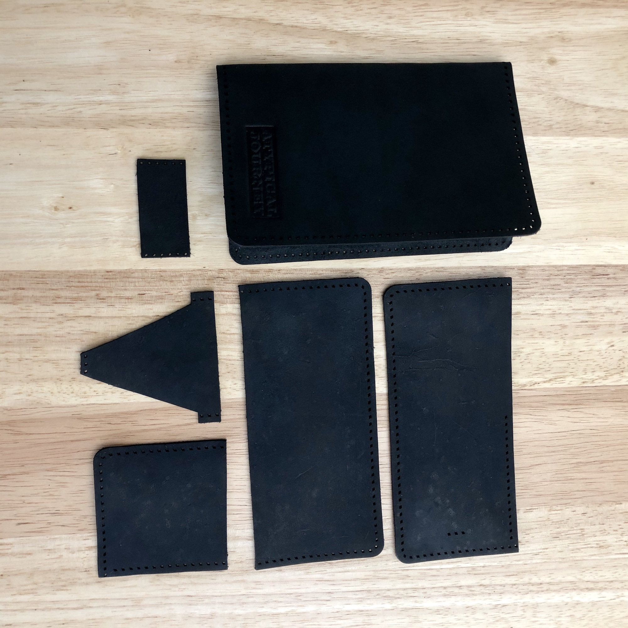 Field Notes-style Memo Journal Cover With Optional Pockets and Pen Loop ...