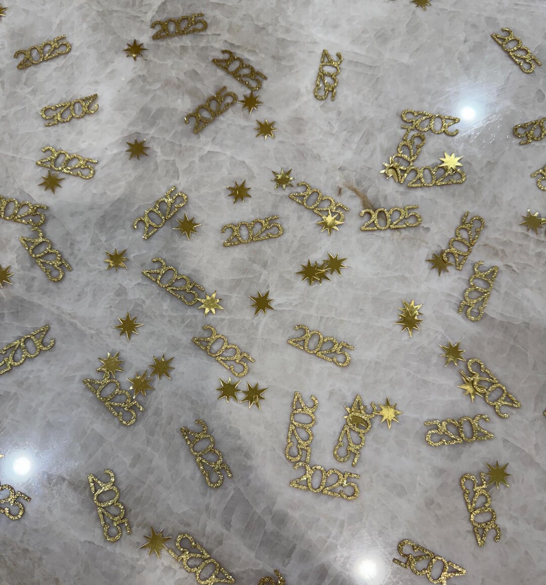 2025 Glitter Confetti, Perfect for New Years Party, Graduation Parties ...