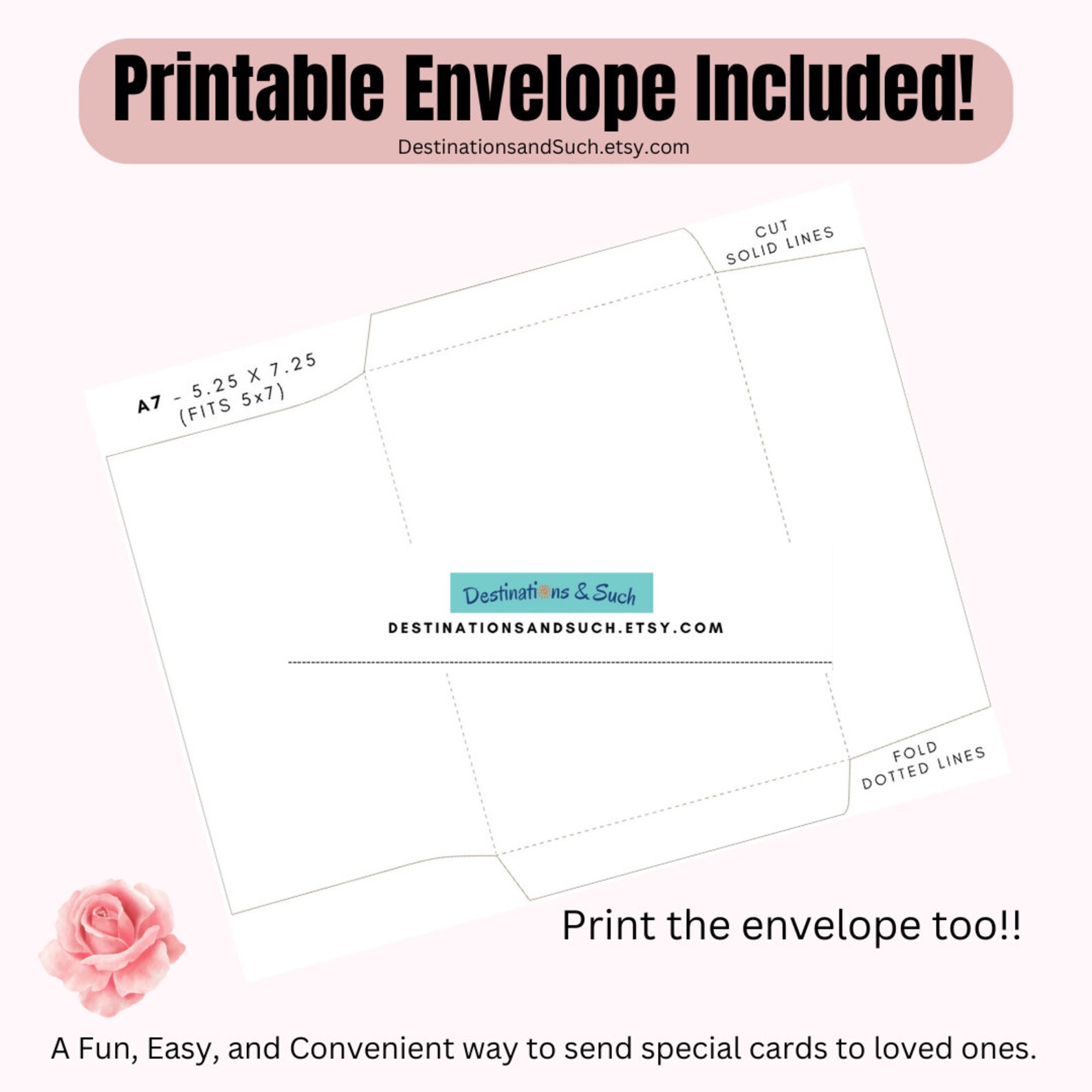 Printable Get Well Card Garden Printable Greeting Card Ready to Print ...