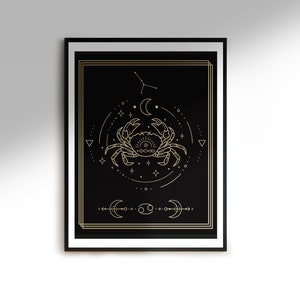 Printable Art || Constellation Illustration Printable || Wall Art ...