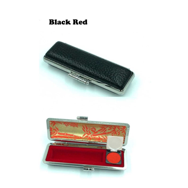 Japanese Hanko Case & Ink Pad - Etsy