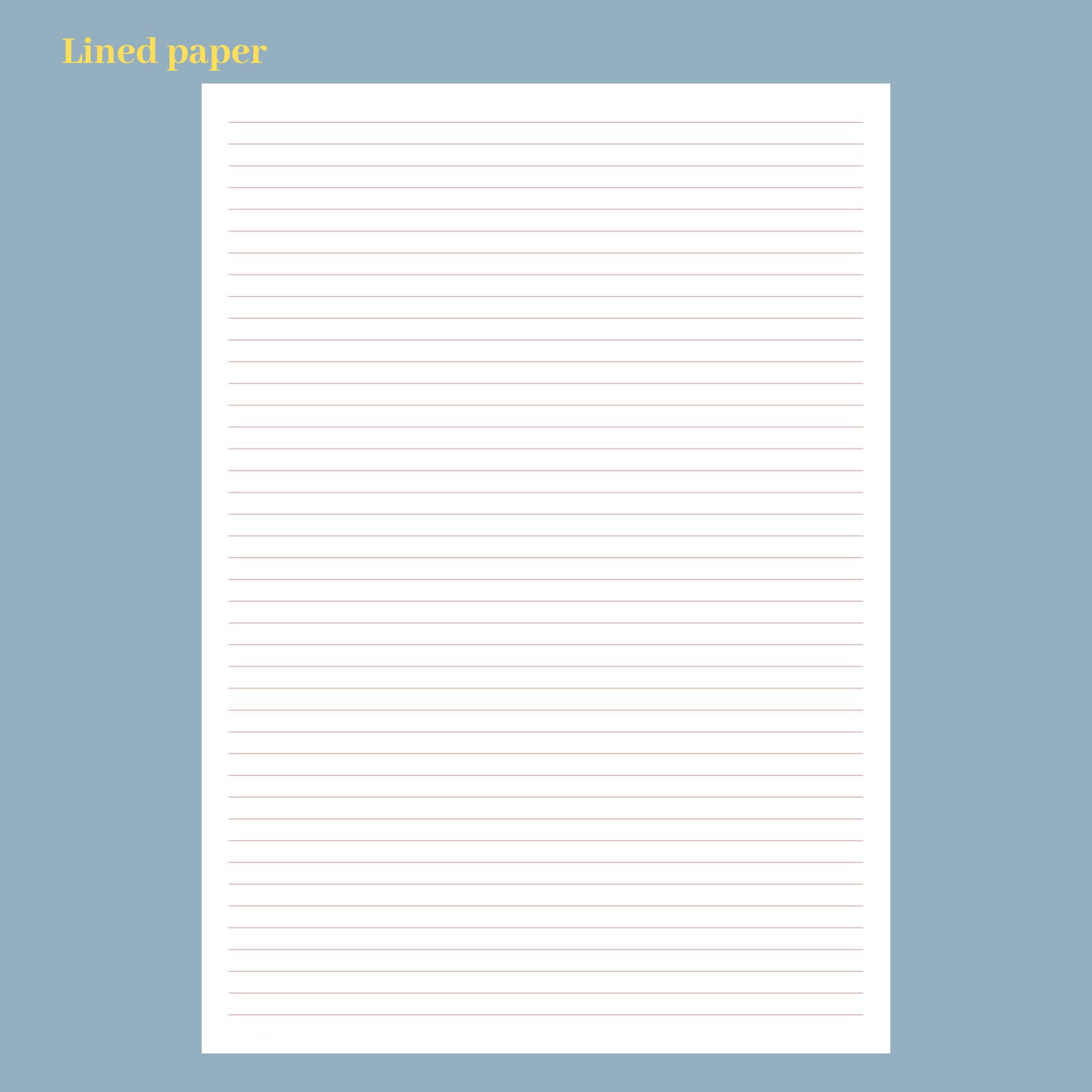 Note Taking Paper Set | Lined | Squared | Dotted | Cornell | Printable ...