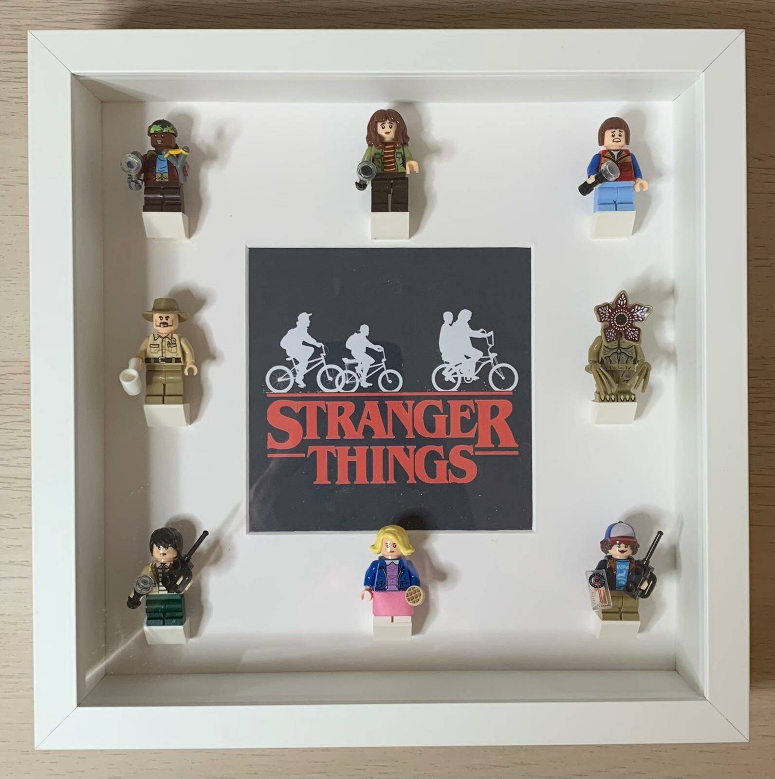 Stranger Things Framed Mini Figures Set - Etsy