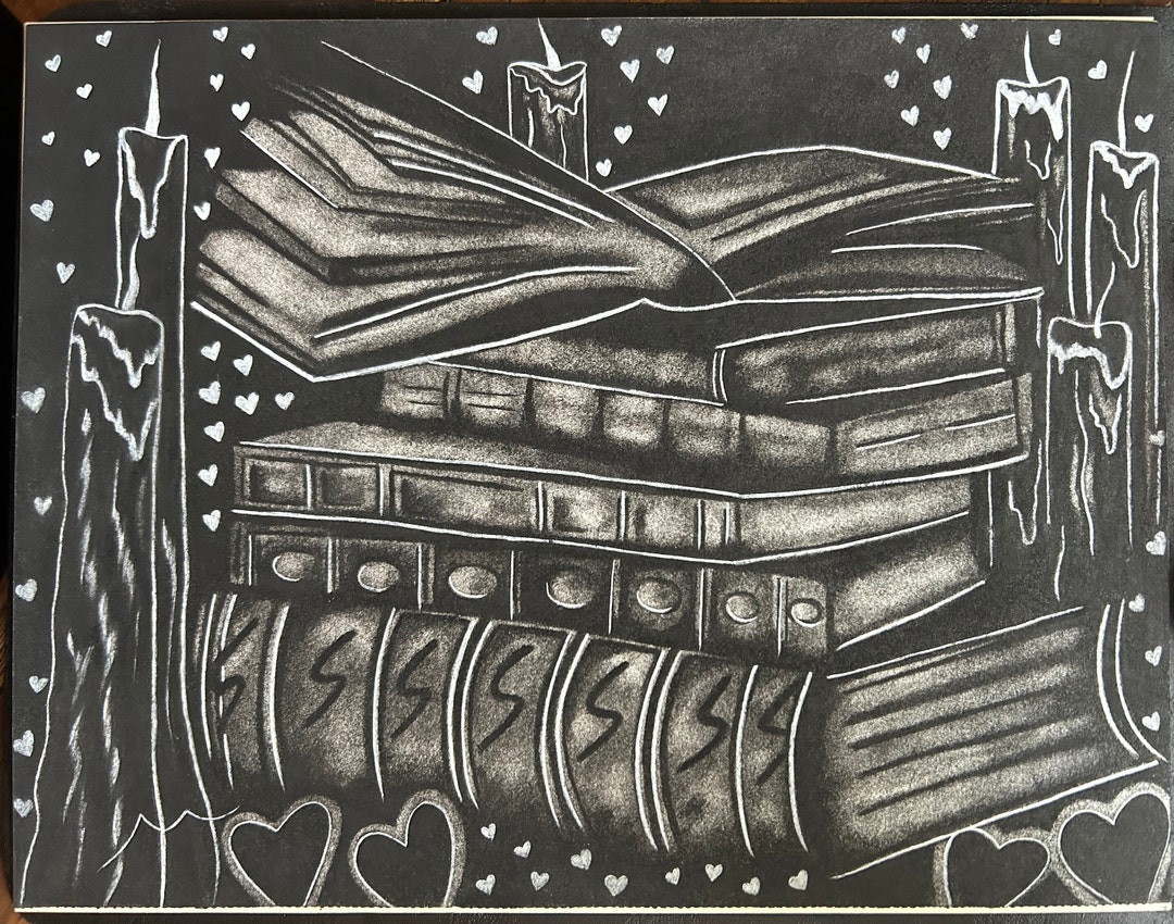8X11 CHARCOAL DRAWING - Etsy