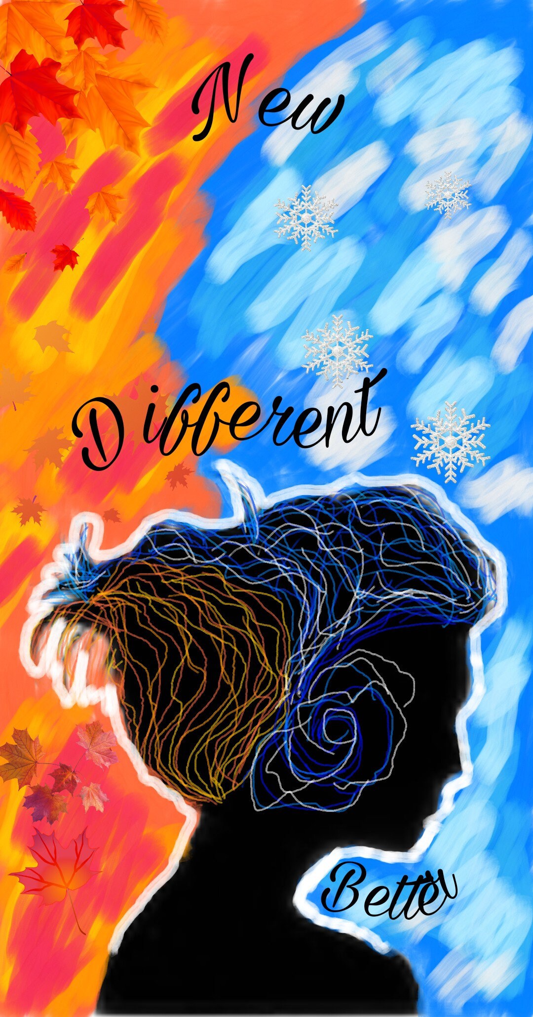 New, Different, and Better Sticker - Etsy