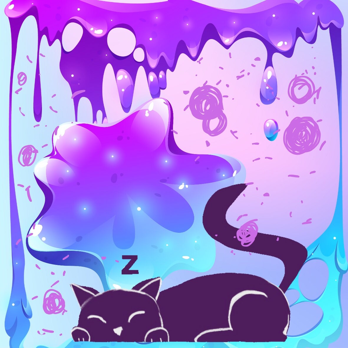 Car Slime Sticker - Etsy