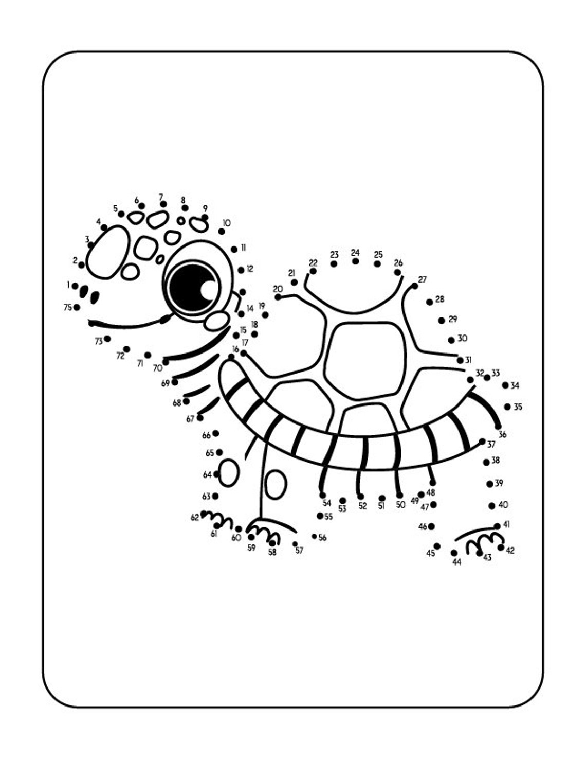 DIGITAL DOWNLOAD Animals & Insects Dot-to-dot Kids Coloring Pages ...