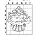 DIGITAL DOWNLOAD Printable How-to-draw Cupcakes Grid Activities - Etsy