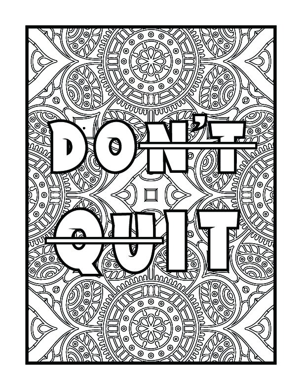 DIGITAL DOWNLOAD Printable Motivational Coloring Pages - Etsy