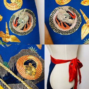 Rare!! , 80s, Japanese, Antique , Sumo, Mawashi , Traditional Apron ...