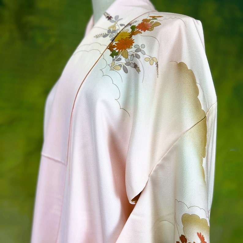 Japanese Kimono for Women, Modern Color Kimono, Silk Kimono Robe ...