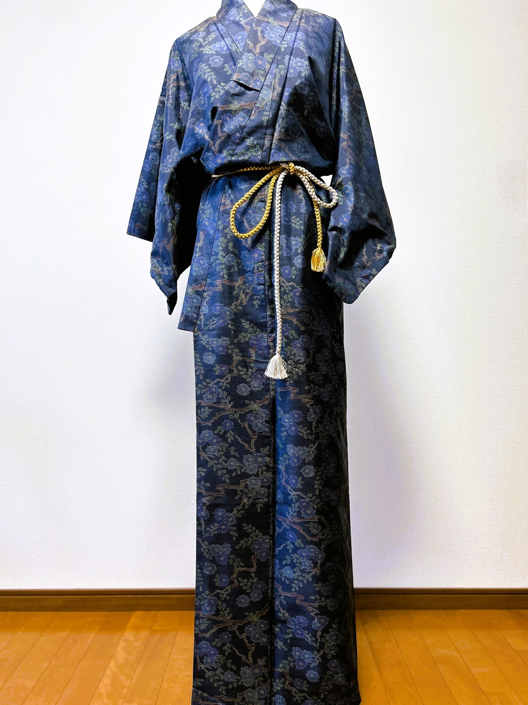 Japanese, Kimono, Robe, Ooshima Kimono, Batik Kimono, Kimono Robe ...
