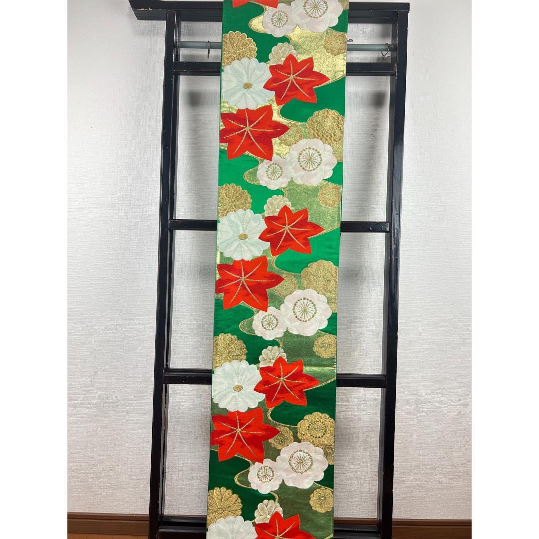 Fukuro Obi, Kimonobelt for Kimono, Table Runner,japanese Antique Fabric ...