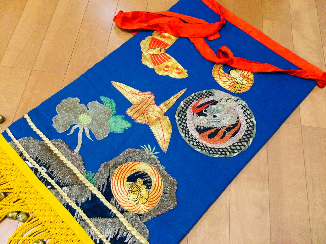 Rare!! , 80s, Japanese, Antique , Sumo, Mawashi , Traditional Apron ...