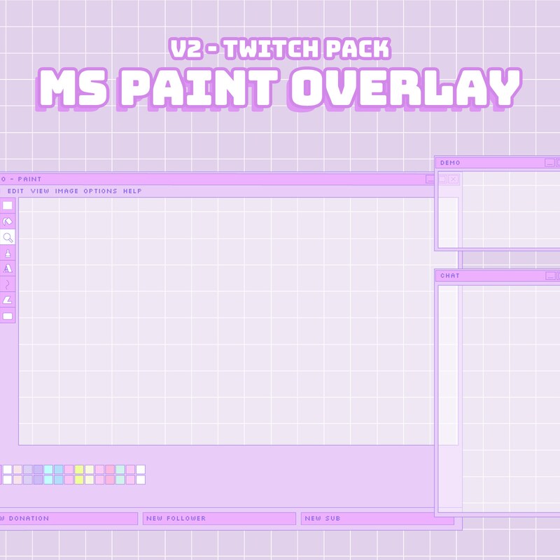 Pixel Art Twitch Overlay - Etsy