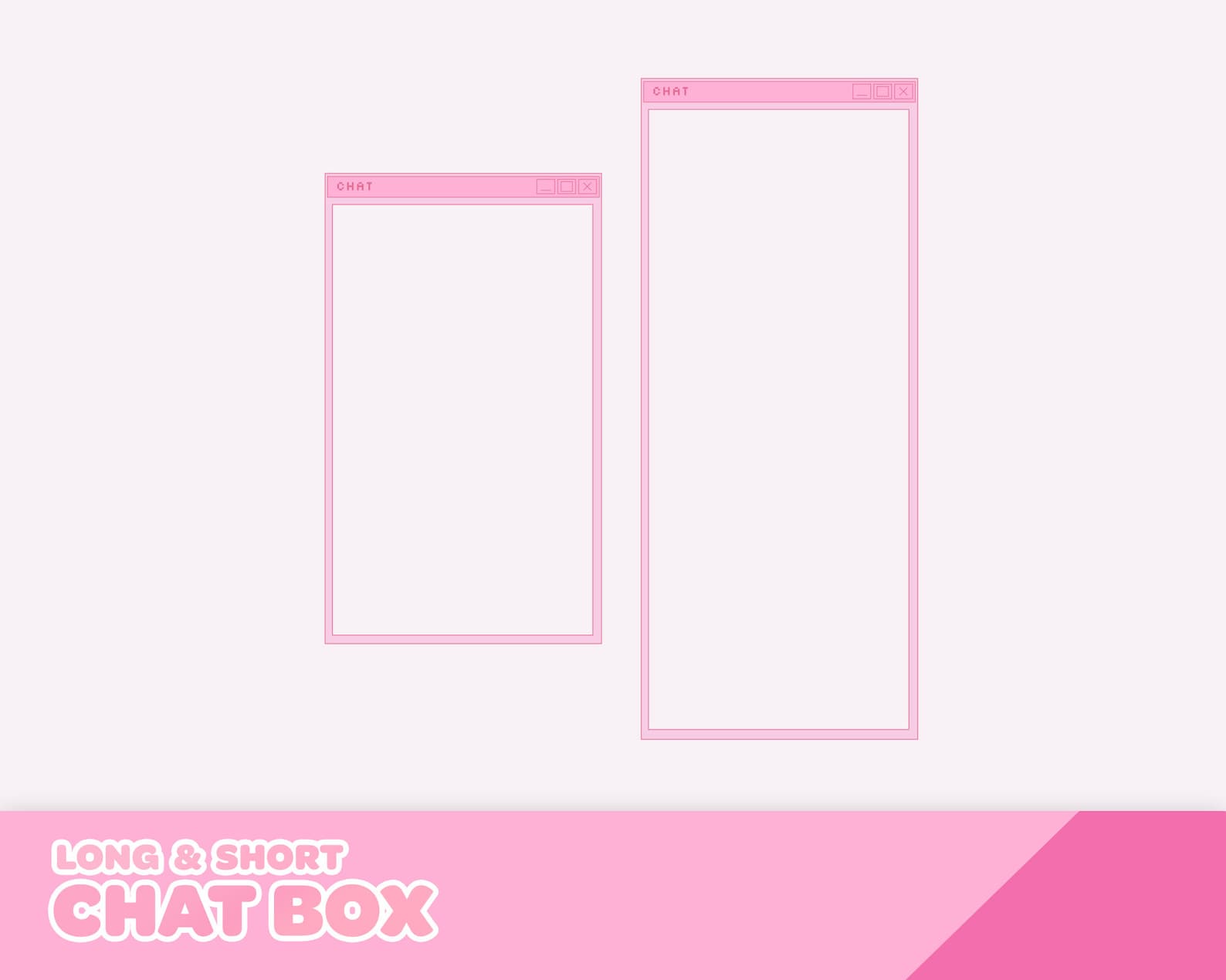 Cute PINK MS Paint Twitch Overlay Creative Art Stream V2 - Etsy
