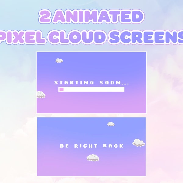 Starting Soon Pixel Art - Etsy