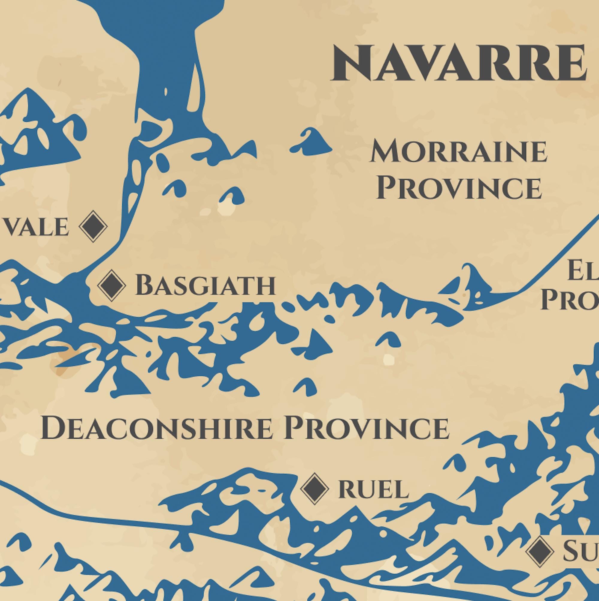 Fourth Wing Map, Iron Flame World Map, Empyrean Series Map, the ...