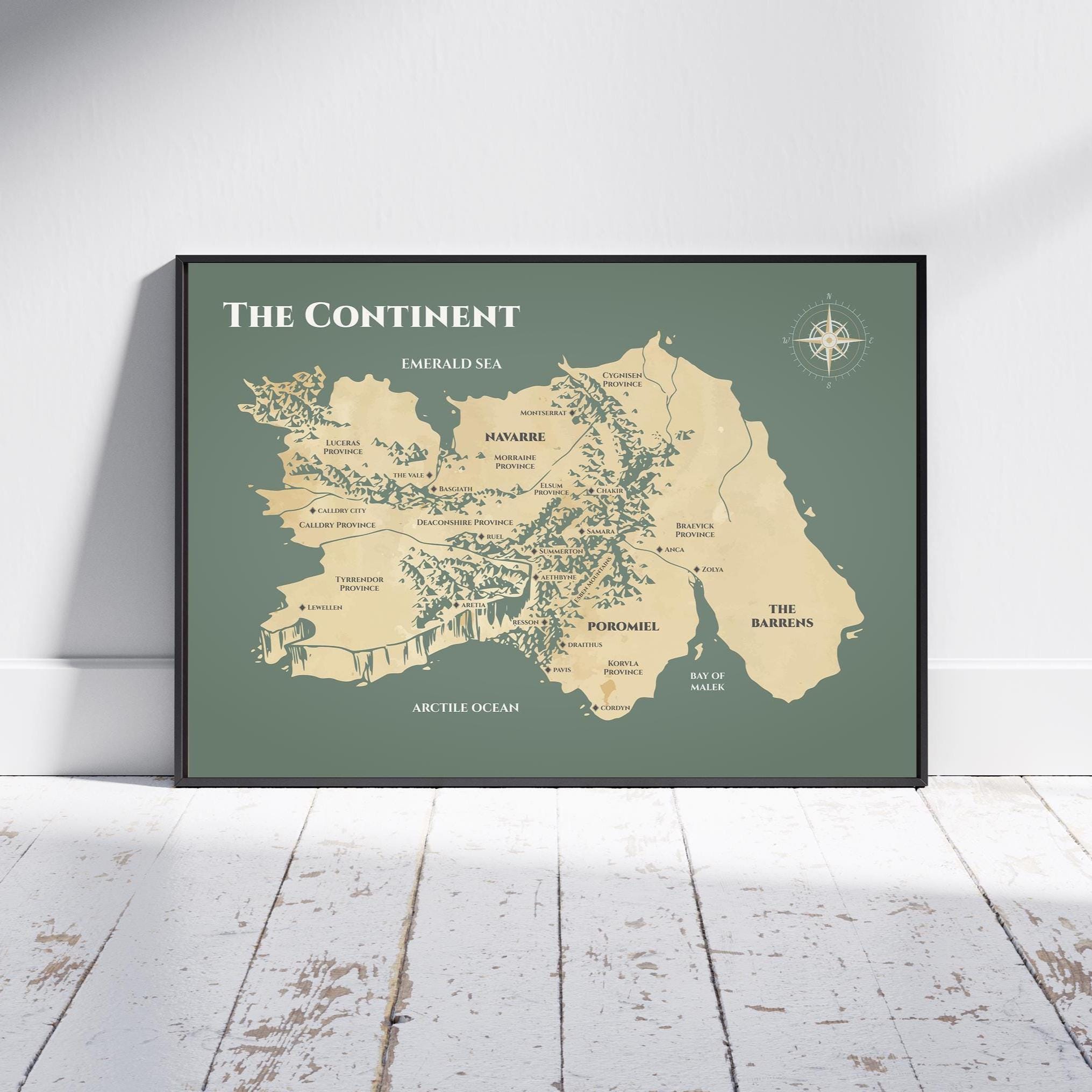 Fourth Wing Map, Iron Flame World Map, Empyrean Series Map, the ...